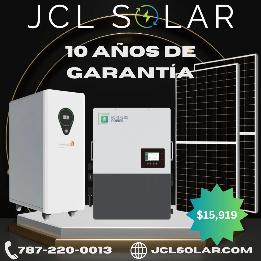 Baterías solares | Batería de litio LiFePO4 | JCL Solar Puerto Rico